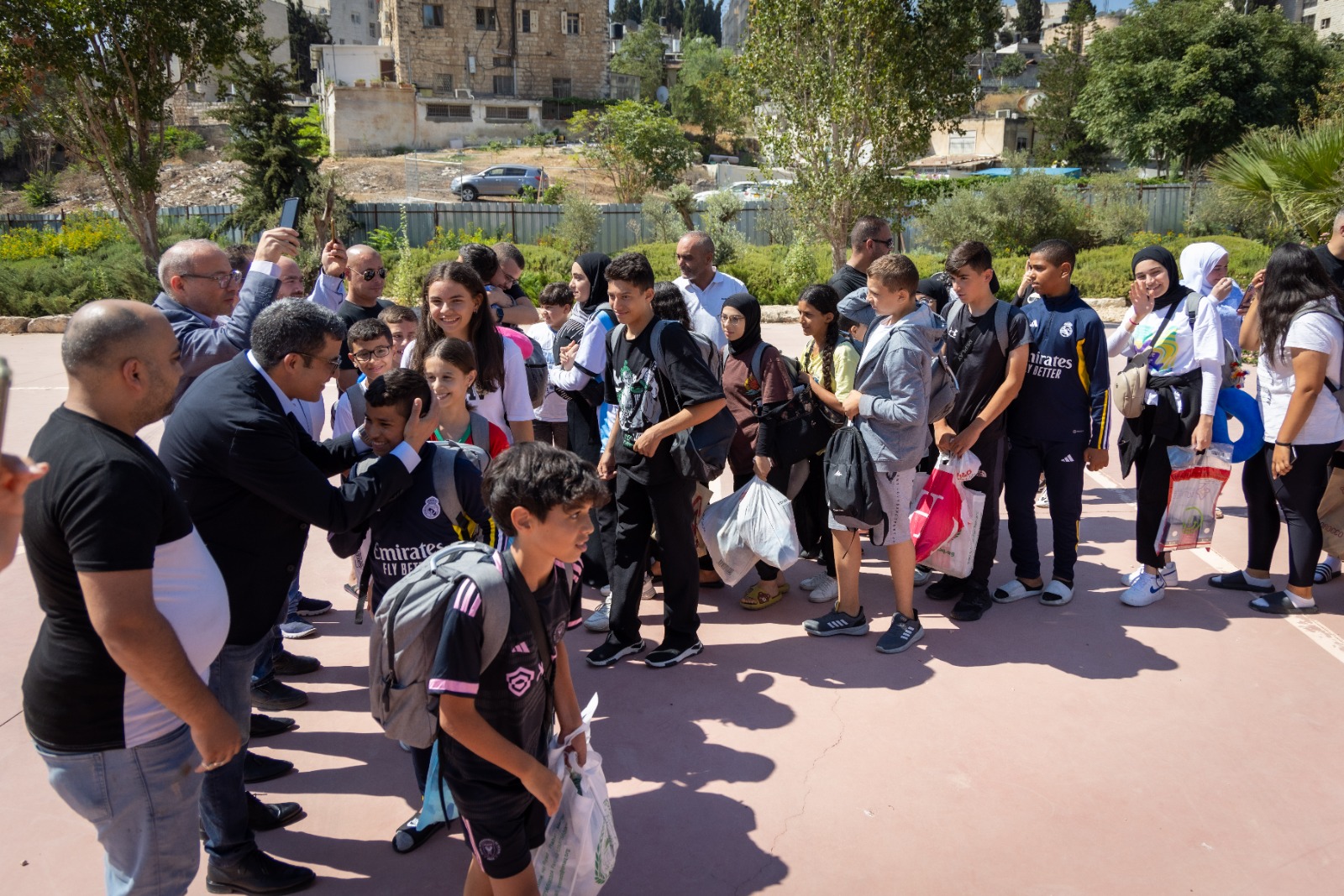 Welcome back ceremony for Al Quds children upon return from Bayt Mal Al ...